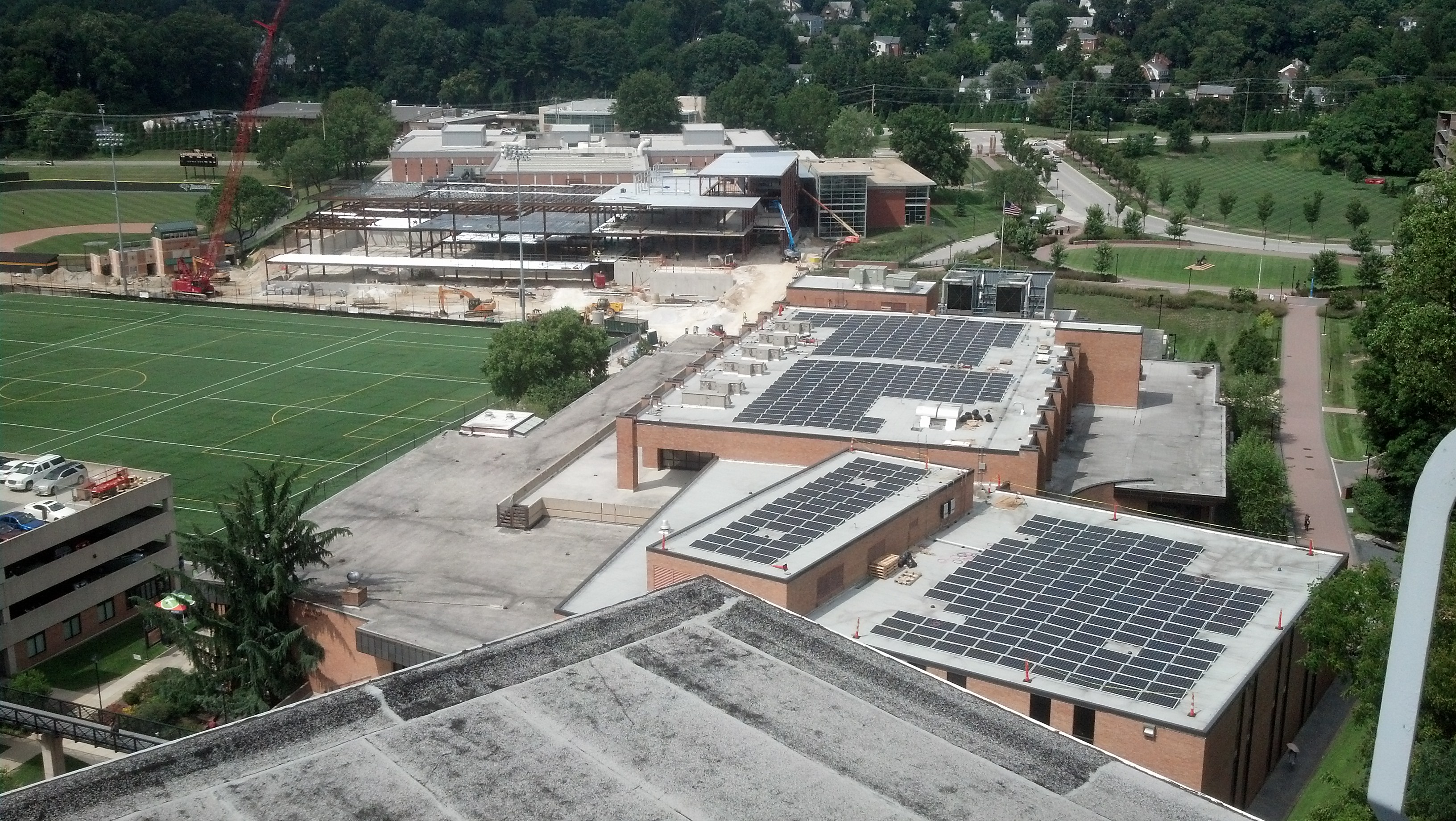 TU installs 4000 new campus solar panels