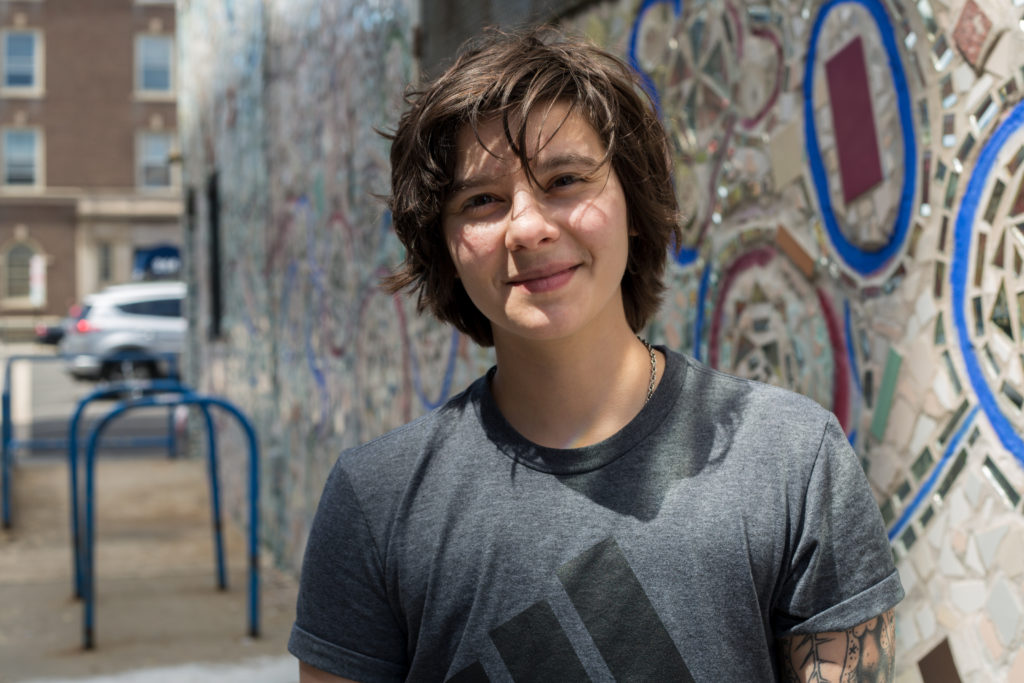 Poet portrays the perils of puberty