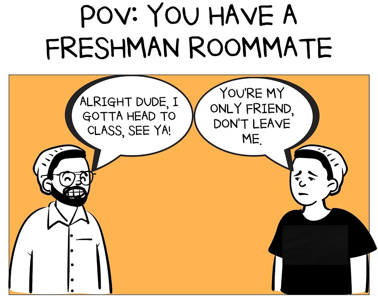 COMIC – Tiger Tales: “Freshman be like…”