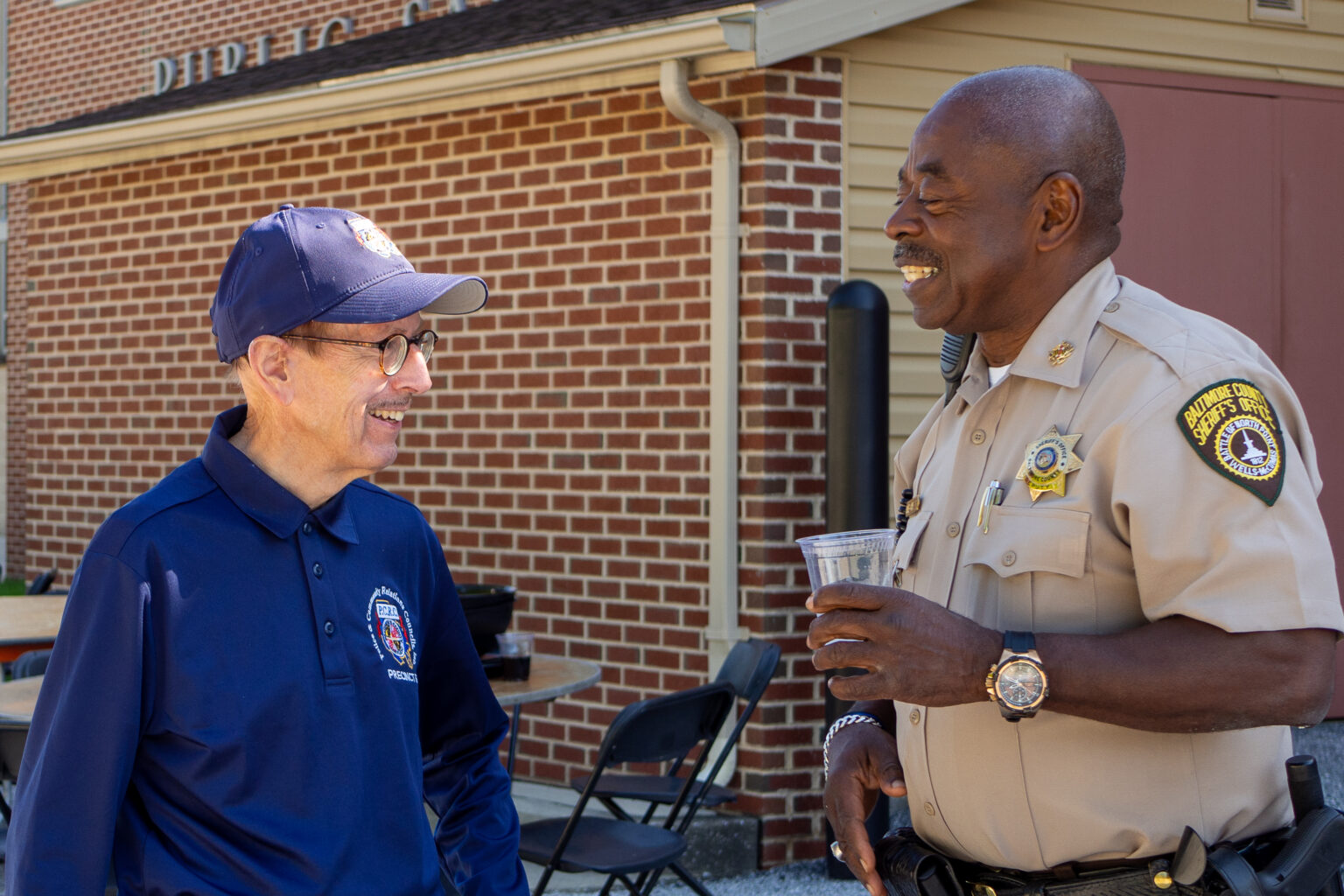 TUPD hosts open house for Faith & Blue Weekend