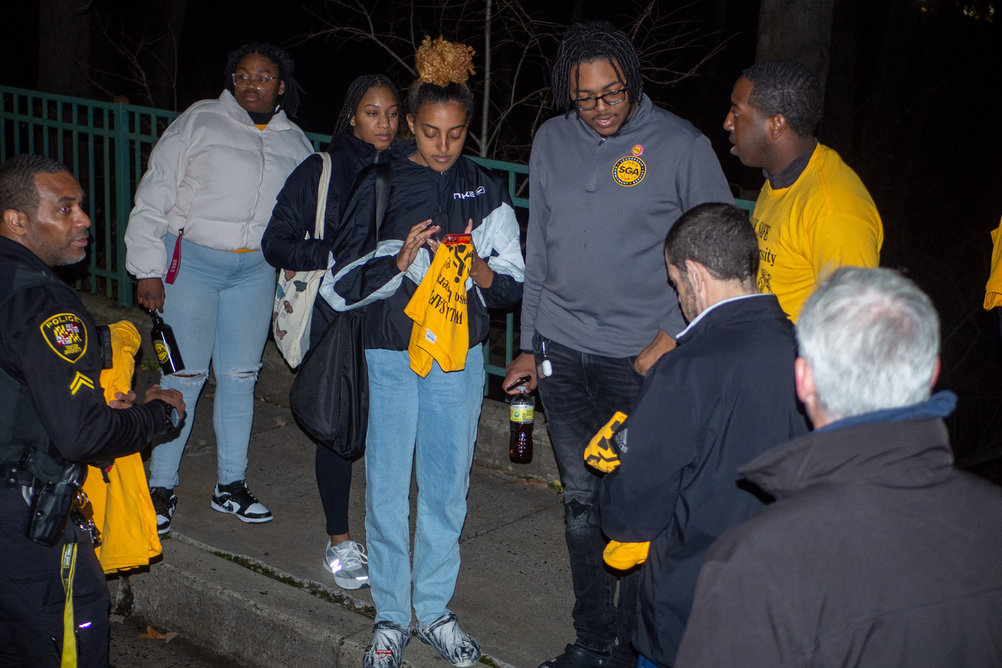 SGA,TUPD hosts biannual safety walk