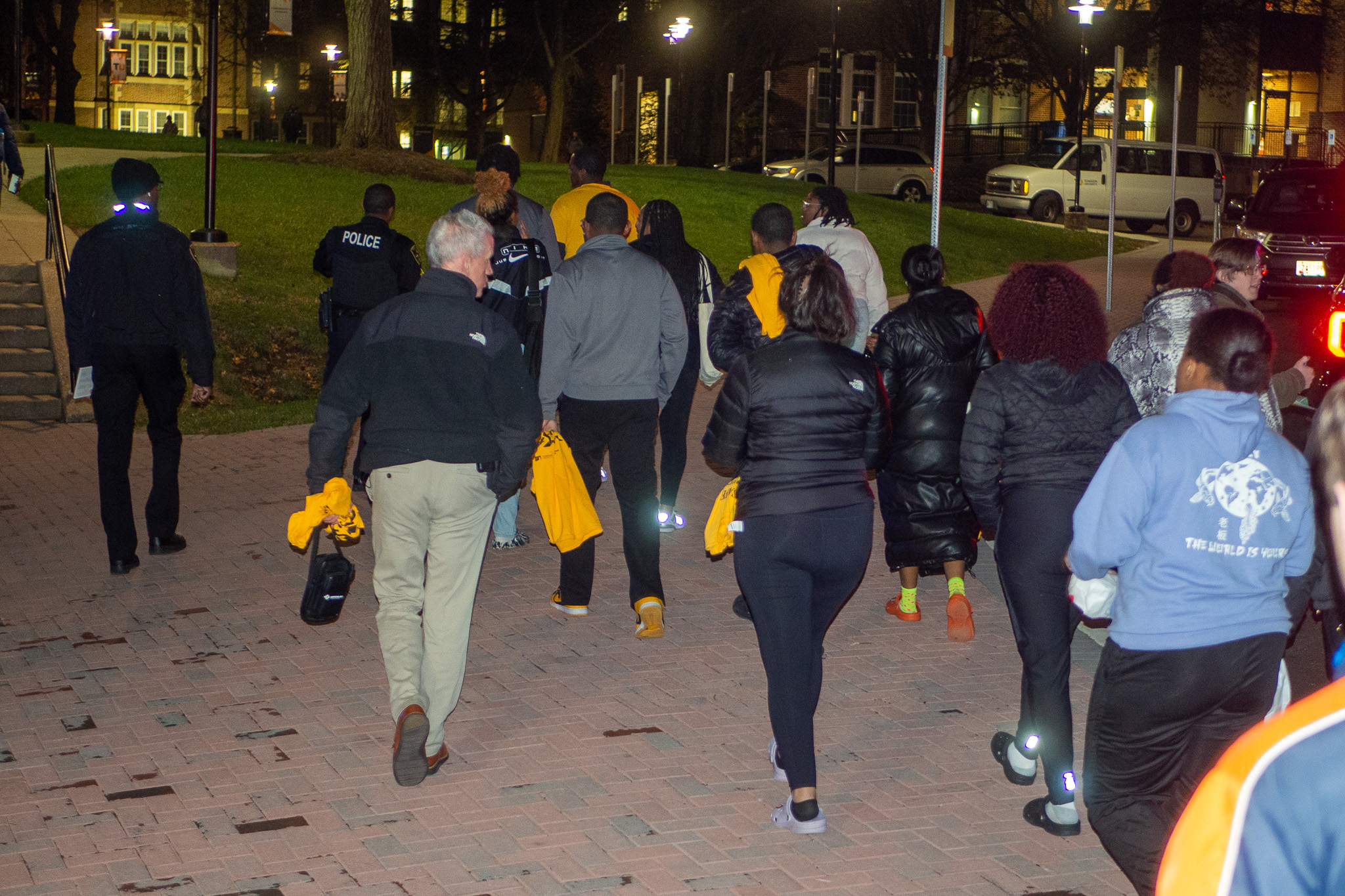 SGA,TUPD hosts biannual safety walk