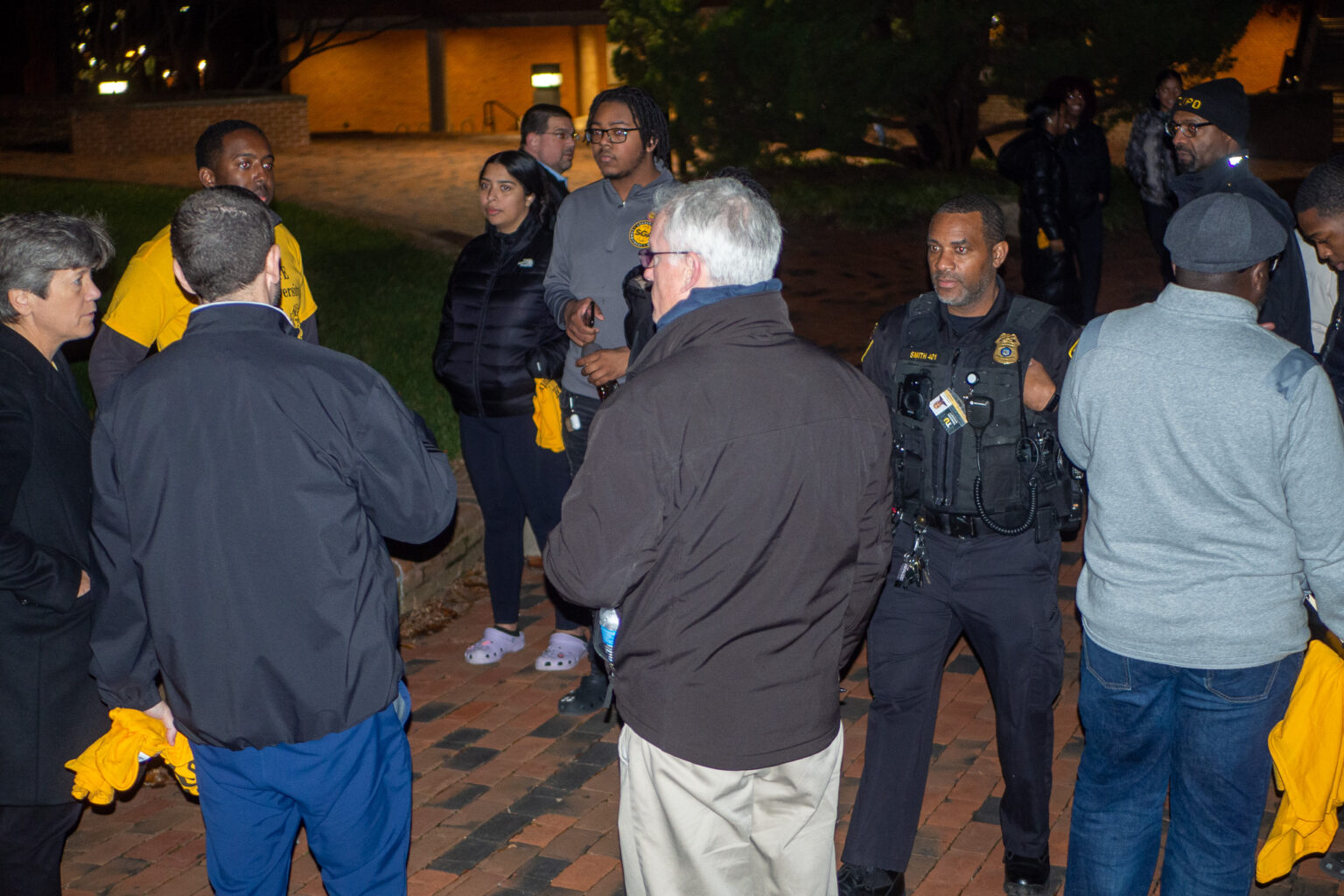 SGA,TUPD hosts biannual safety walk