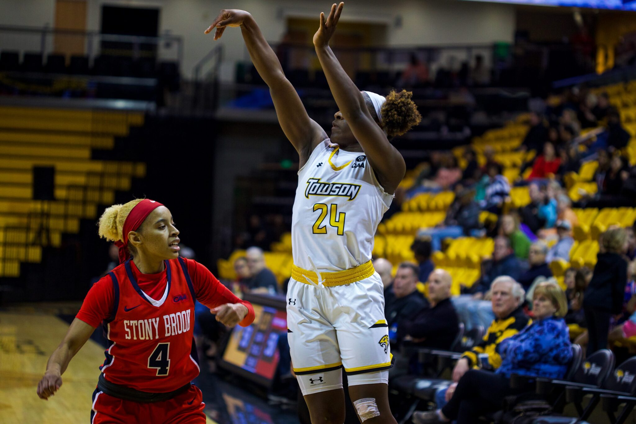 Towson Women’s Basketball steals crucial win over Stony Brook