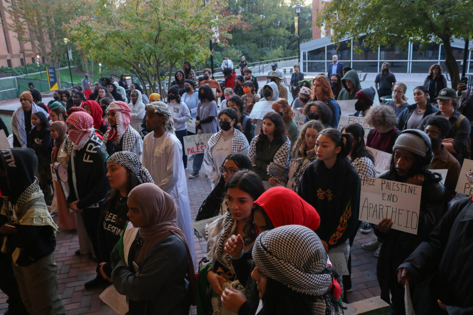 Towson University student groups host community circle to support ...