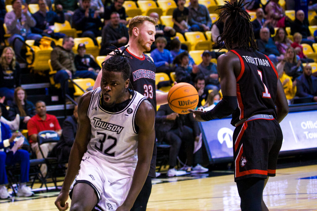 Before it was basketball at Towson, Charles Thompson almost played football elsewhere