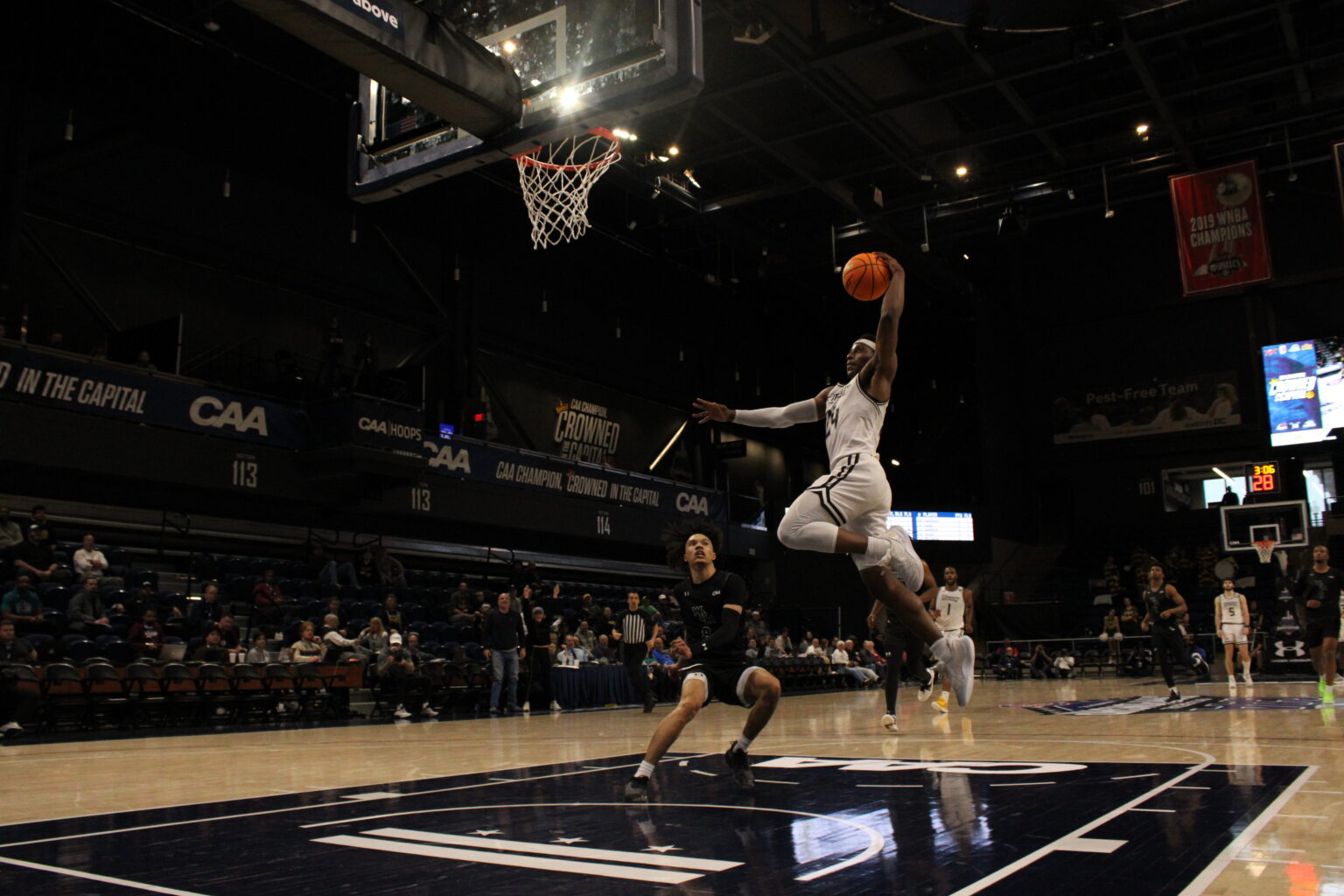 Thompson misses first half, Towson comes back to defeat William & Mary in second round of CAA ...