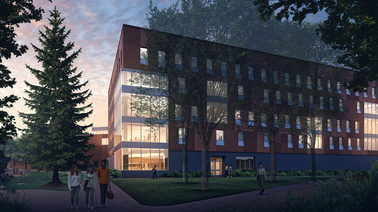 New renderings of Smith Hall renovations boast two floor newsroom ...